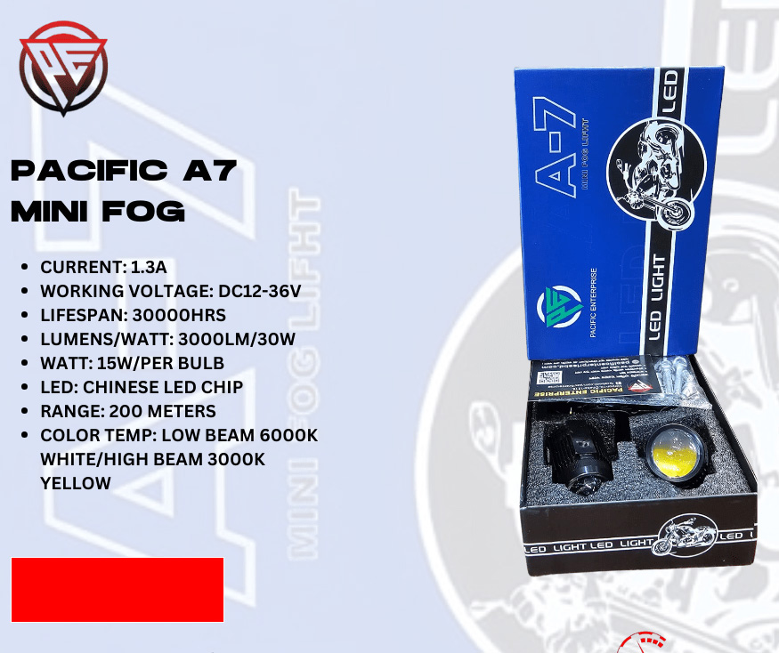 PACIFIC A7 MINI FOG LIGHT – Shaheensquare